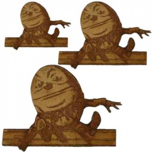 Humpty Dumpty - Alice in Wonderland Shapes